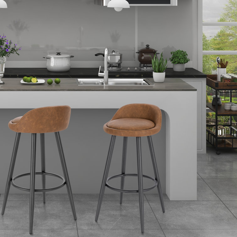 George Oliver Ackeron 70Cm Bar Stool & Reviews | Wayfair.co.uk