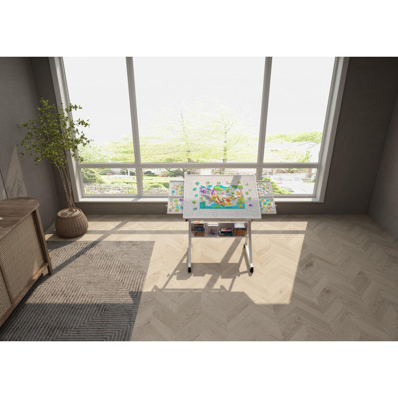 Latitude Run® Jigsaw Puzzle Table | Wayfair