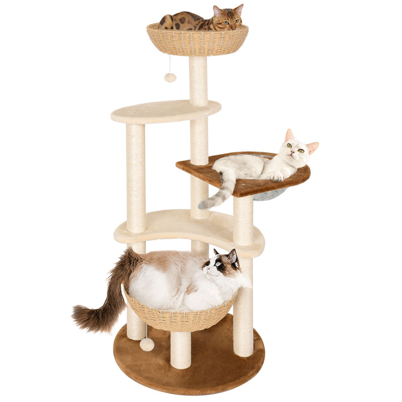 Tucker Murphy Pet™ 54'' H Donough Cat Tree & Reviews | Wayfair