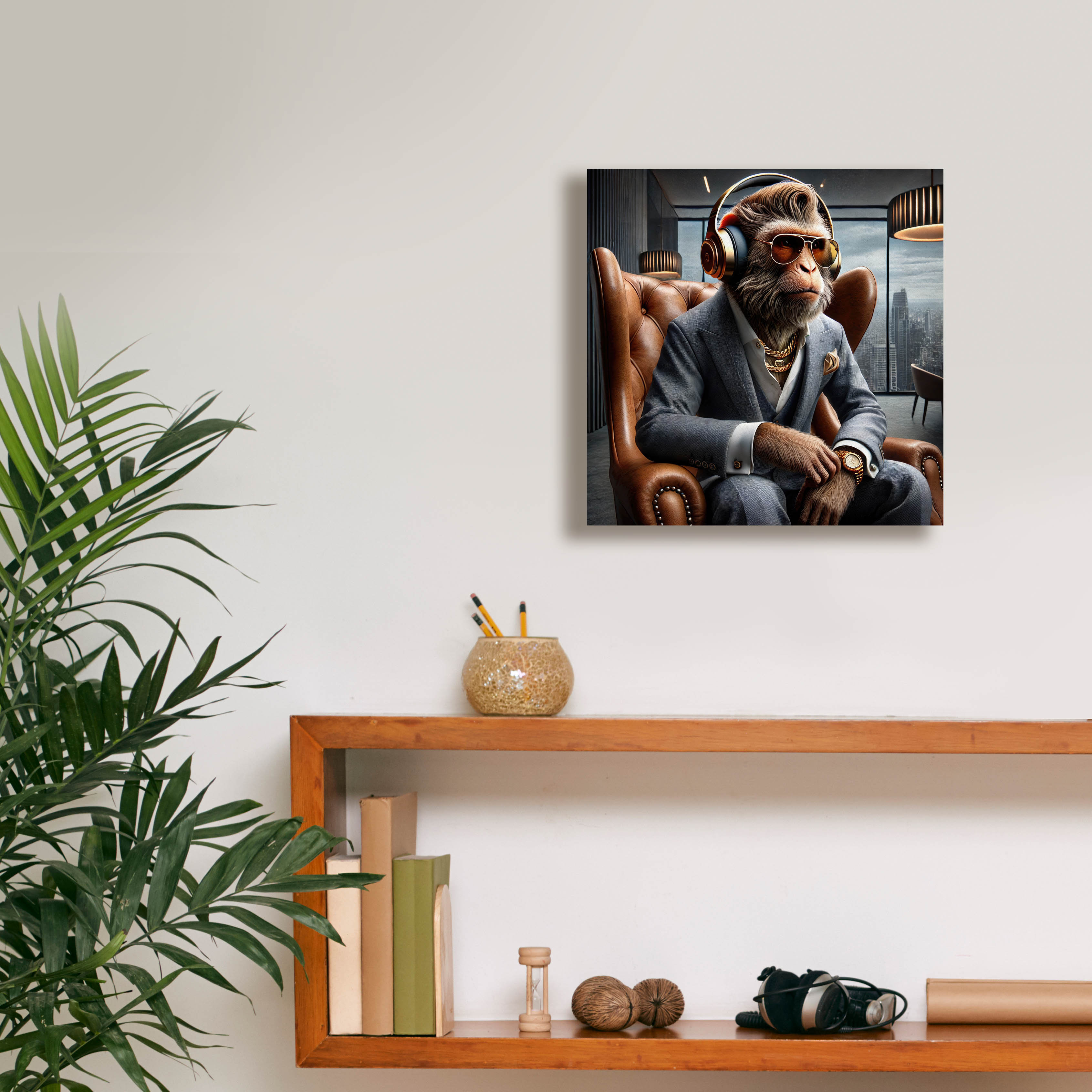 Trinx 'Wise Boss' by Rey Klimt Canvas Wall Art | Wayfair