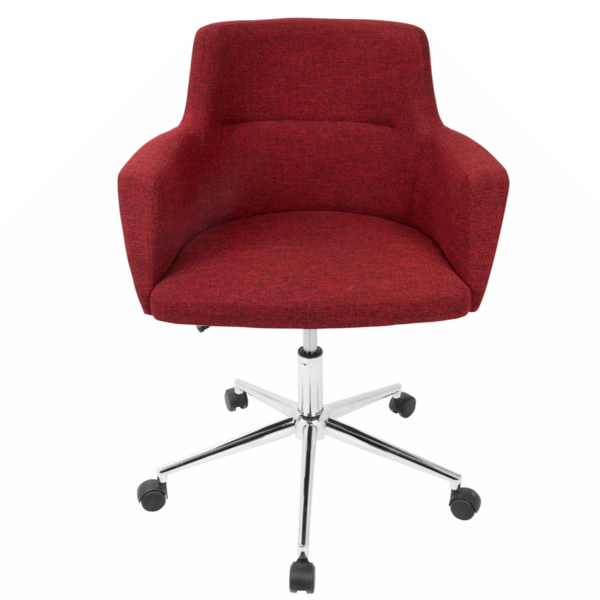 Latitude Run® Lyron Contemporary Adjustable Office Chair In Red By Lumisource | Wayfair