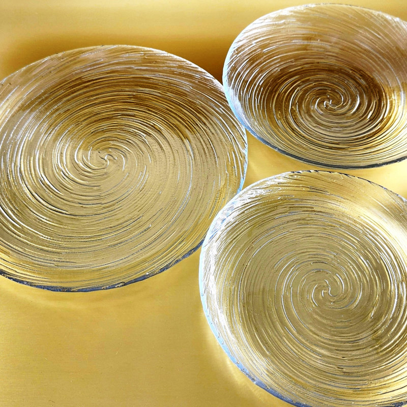 Wrought Studio™ Lyalya Glass Dinnerware Set of 12 & Reviews | Wayfair