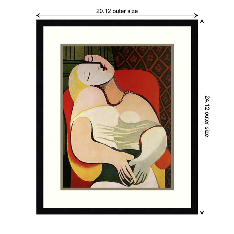 Red Barrel Studio® The Dream, 1932 by Pablo Picasso - Picture Frame ...