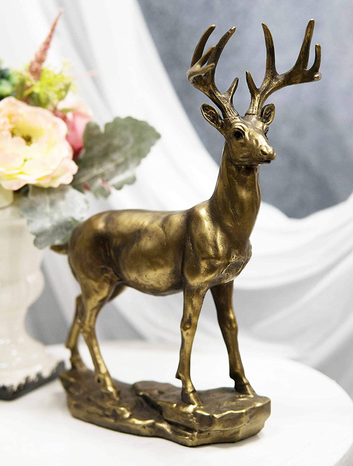 Trinx Andreq Buck Stag Deer Figurine - Wayfair Canada