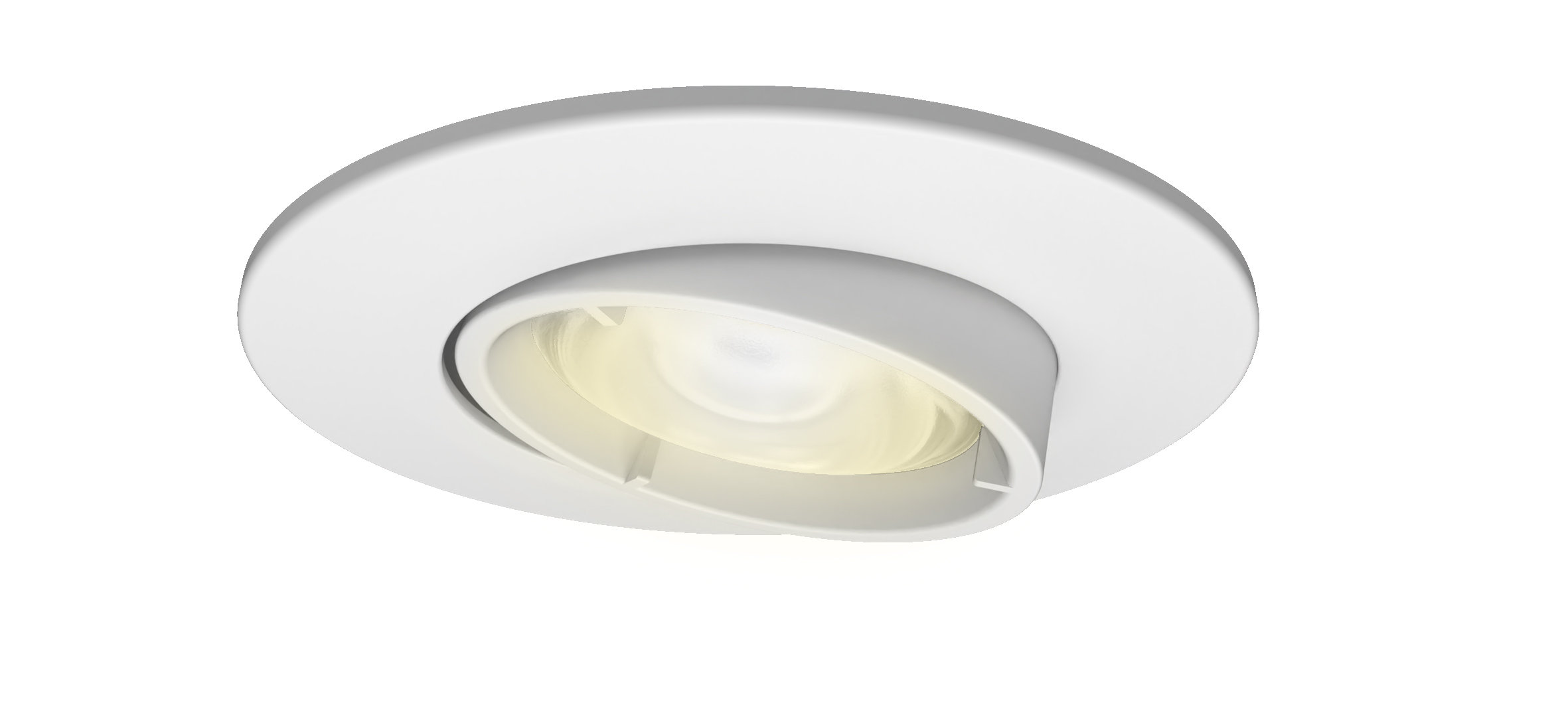 4lite Fire-Rated Indoor Downlight (Matt White) Adjustable GU10 LED ...