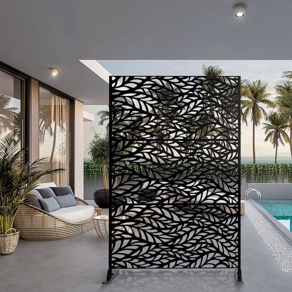 Miruo 6 ft H x 4 ft W Metal Privacy Screen & Reviews - Wayfair Canada