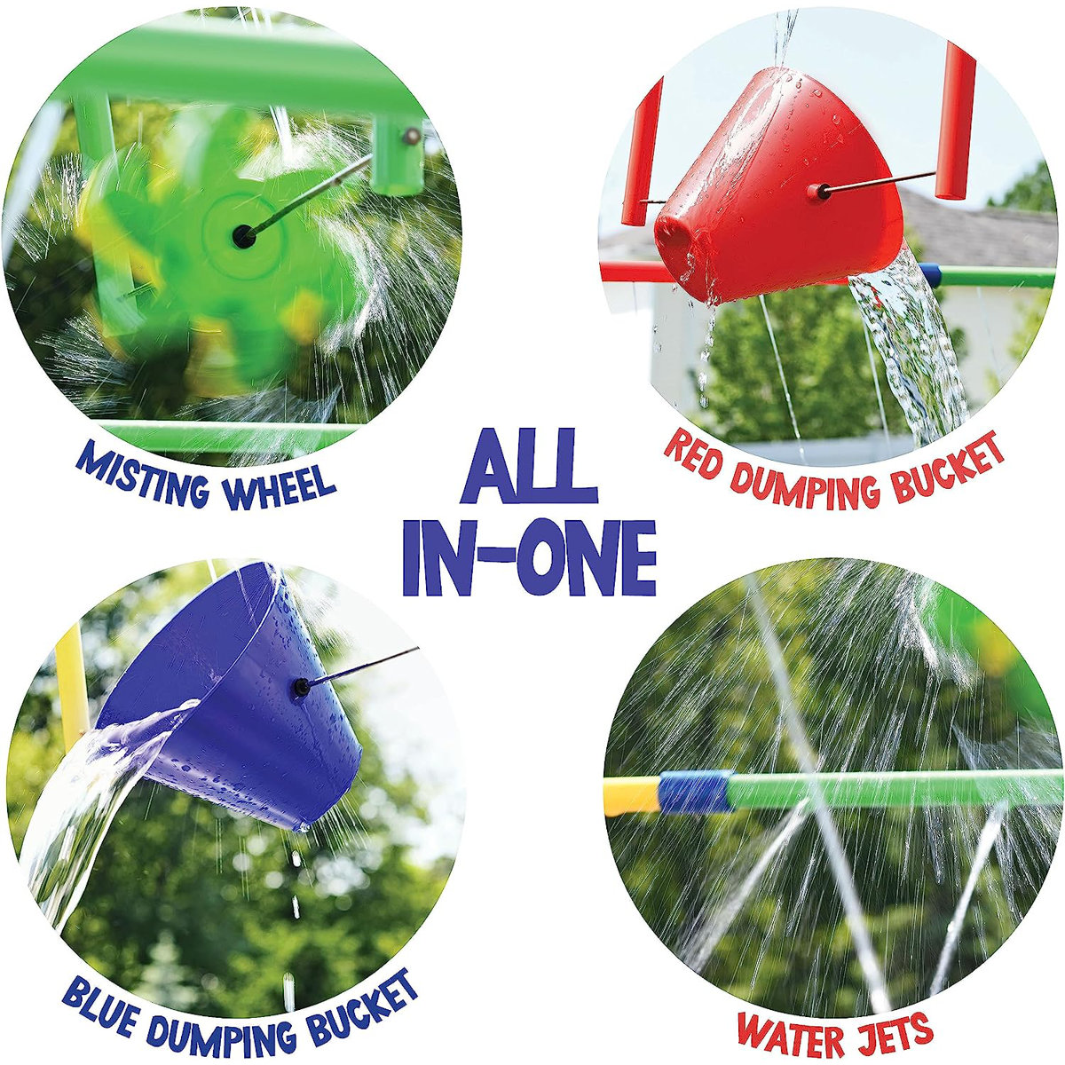 Stargo Waterpark Kids Sprinkler with Dump Buckets & Reviews | Wayfair