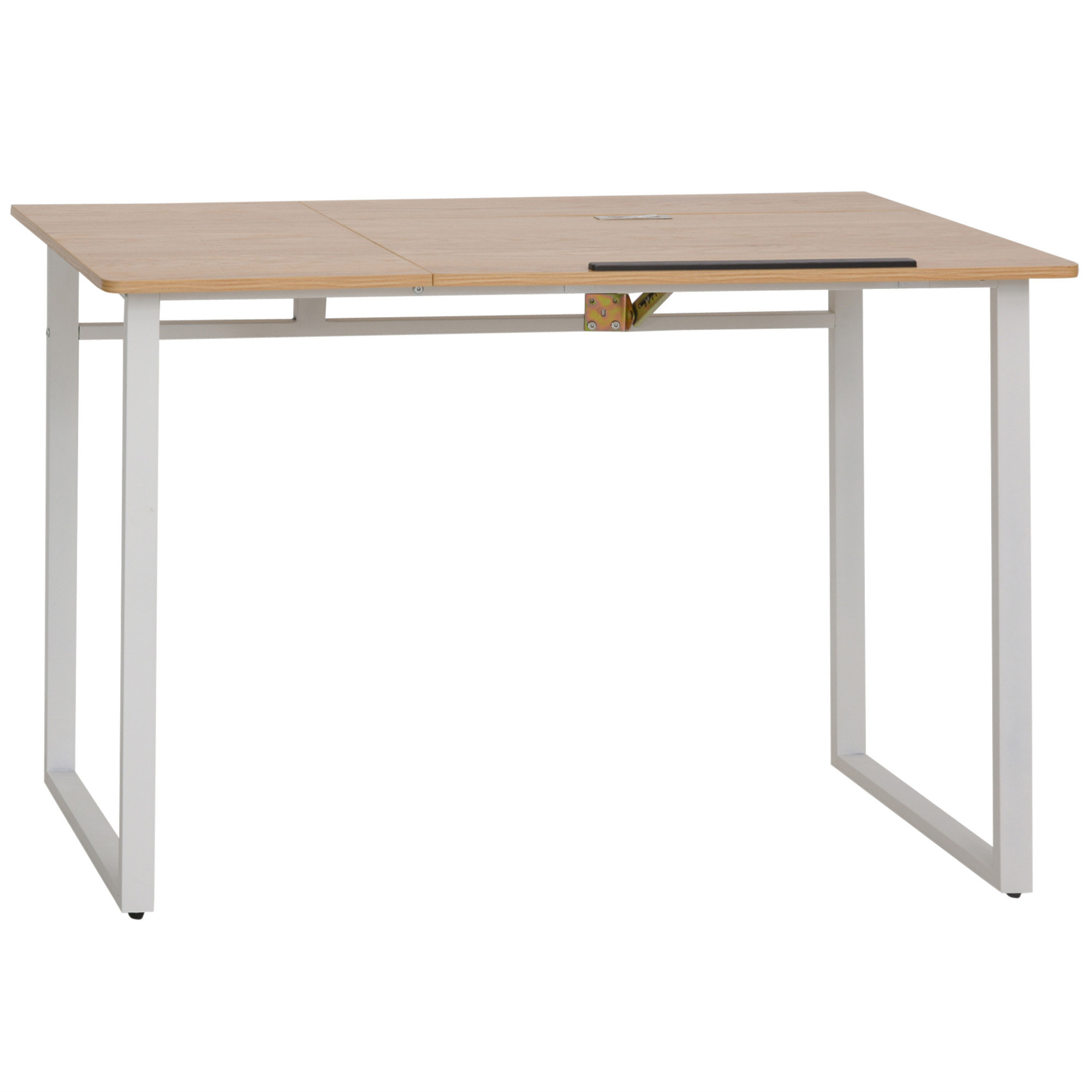 Ivy Bronx HOMCOM Modern Drafting Drawing Table With Adjustable Tiltable ...