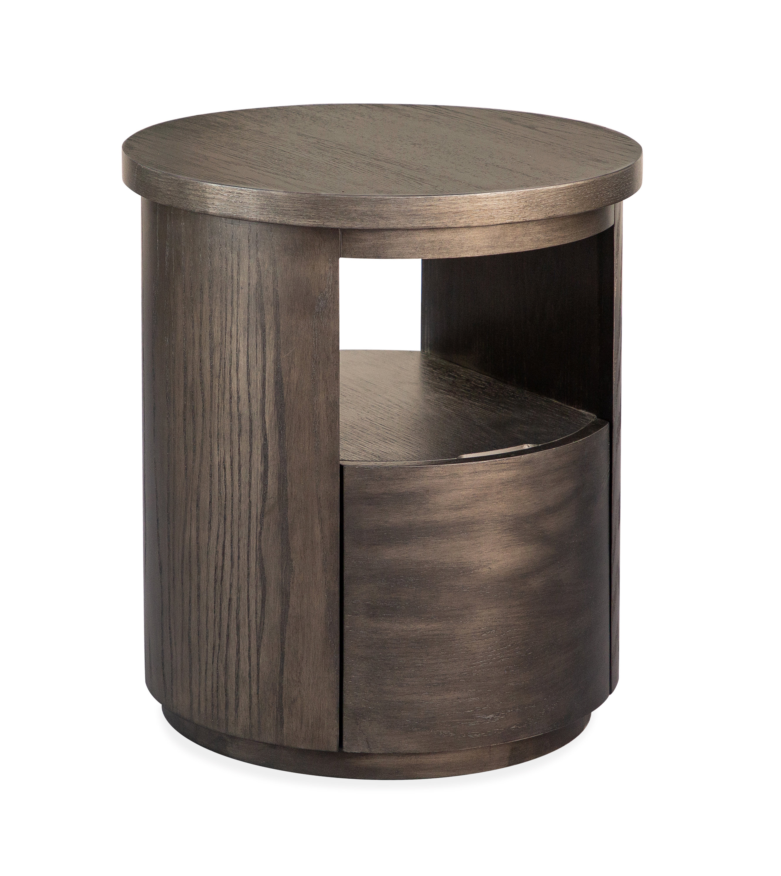 Wade Logan® Cairney Solid Wood Drum End Table & Reviews | Wayfair
