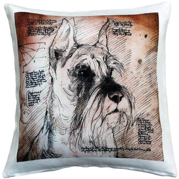 Schnauzer-pillow-bed | Wayfair