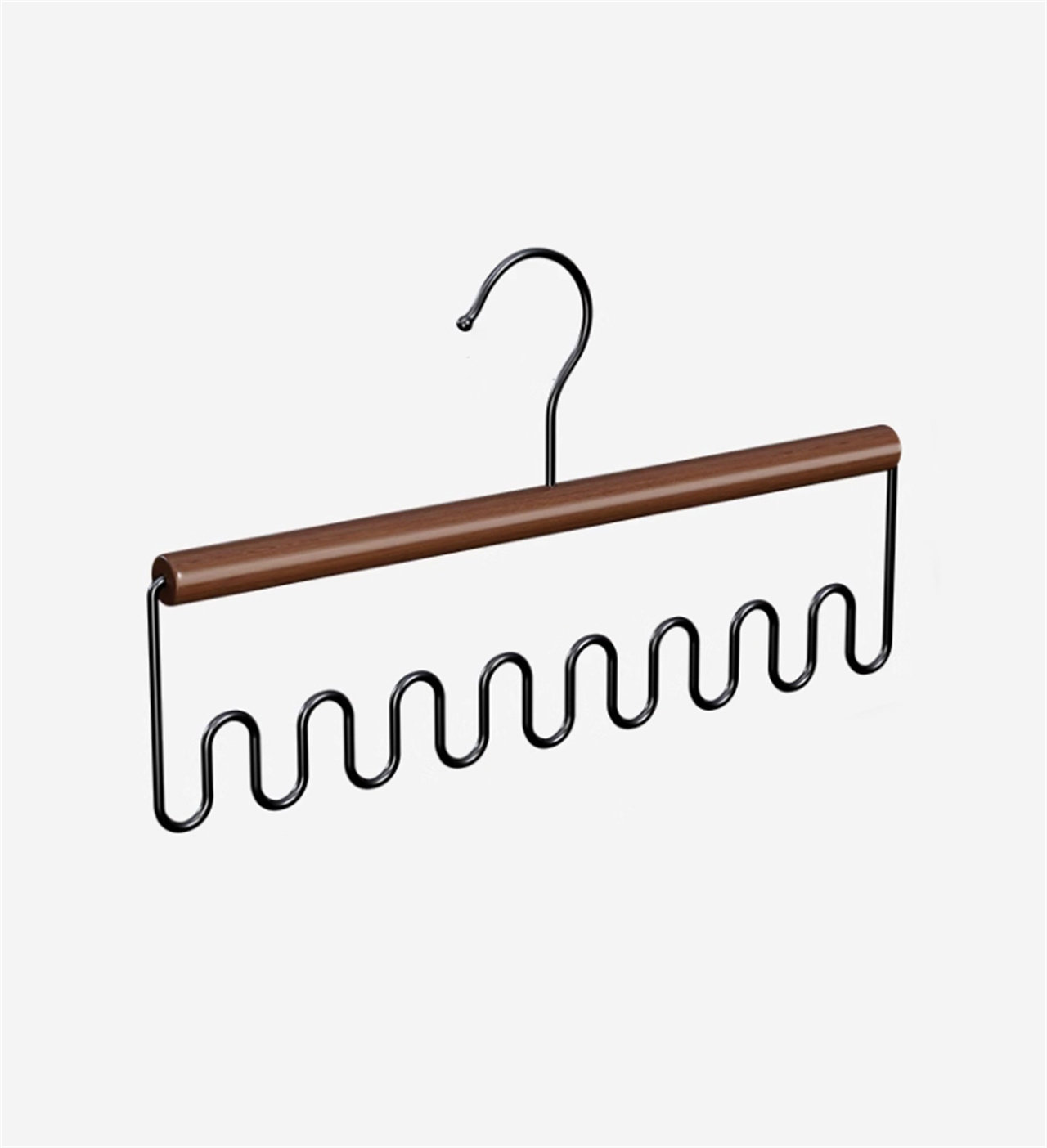 Rebrilliant Beechwood Wave Multi-Hook Organizer | Wayfair