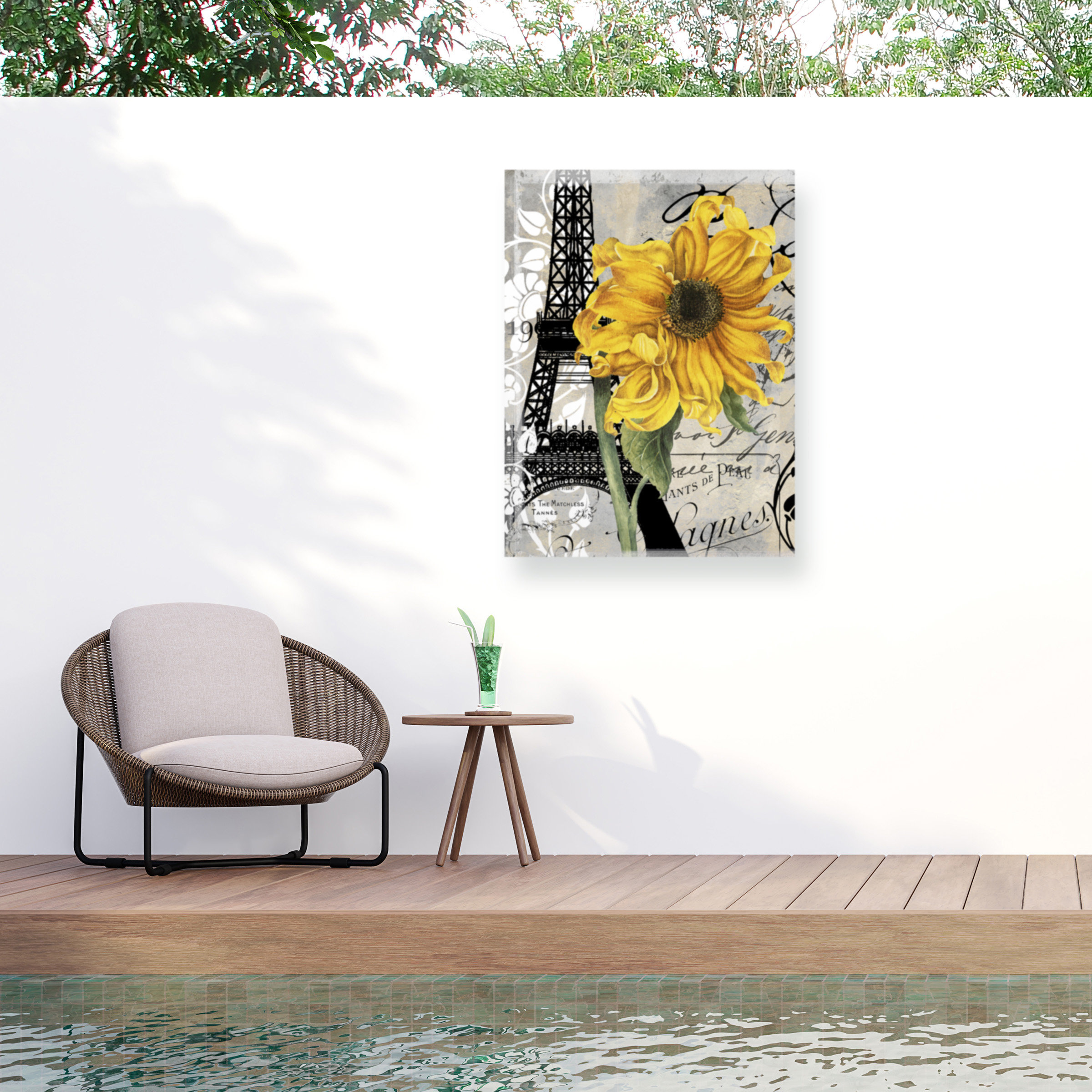 Ebern Designs Bolog Colour Bakery Paris Blanc - Wayfair Canada