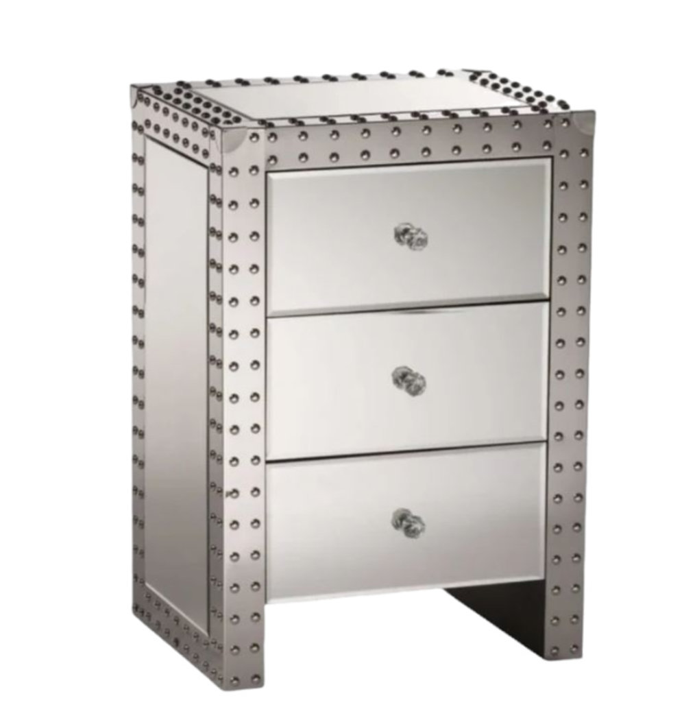 Everly Quinn Morgan Metal Nightstand | Wayfair
