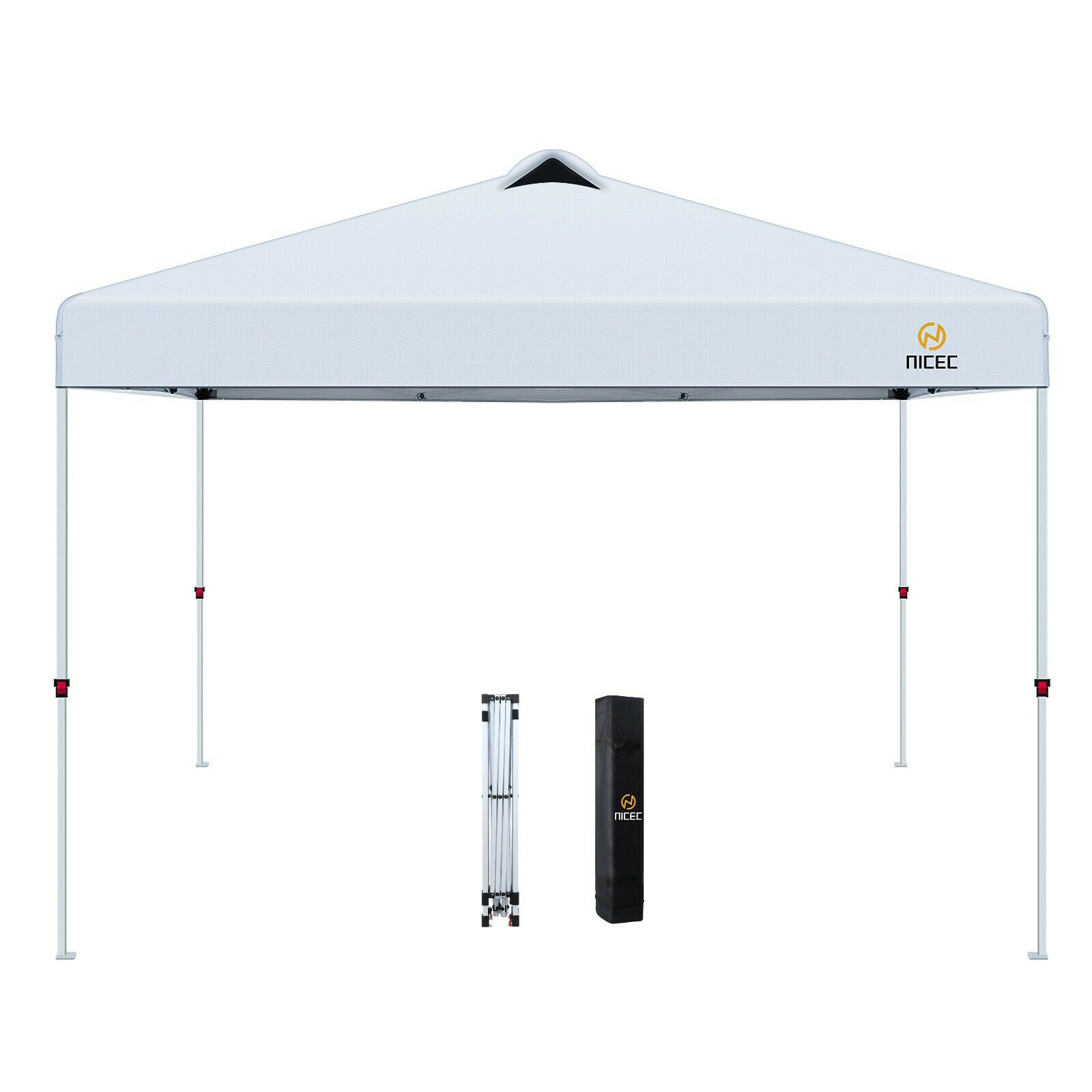 MUKE 10 Ft. W x 10 Ft. D Steel Canopy & Reviews | Wayfair