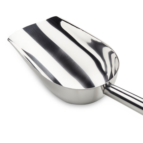 Lemonsoda Metal Ice Scoop - Stainless Steel Ice Scoop - Rustproof Metal ...
