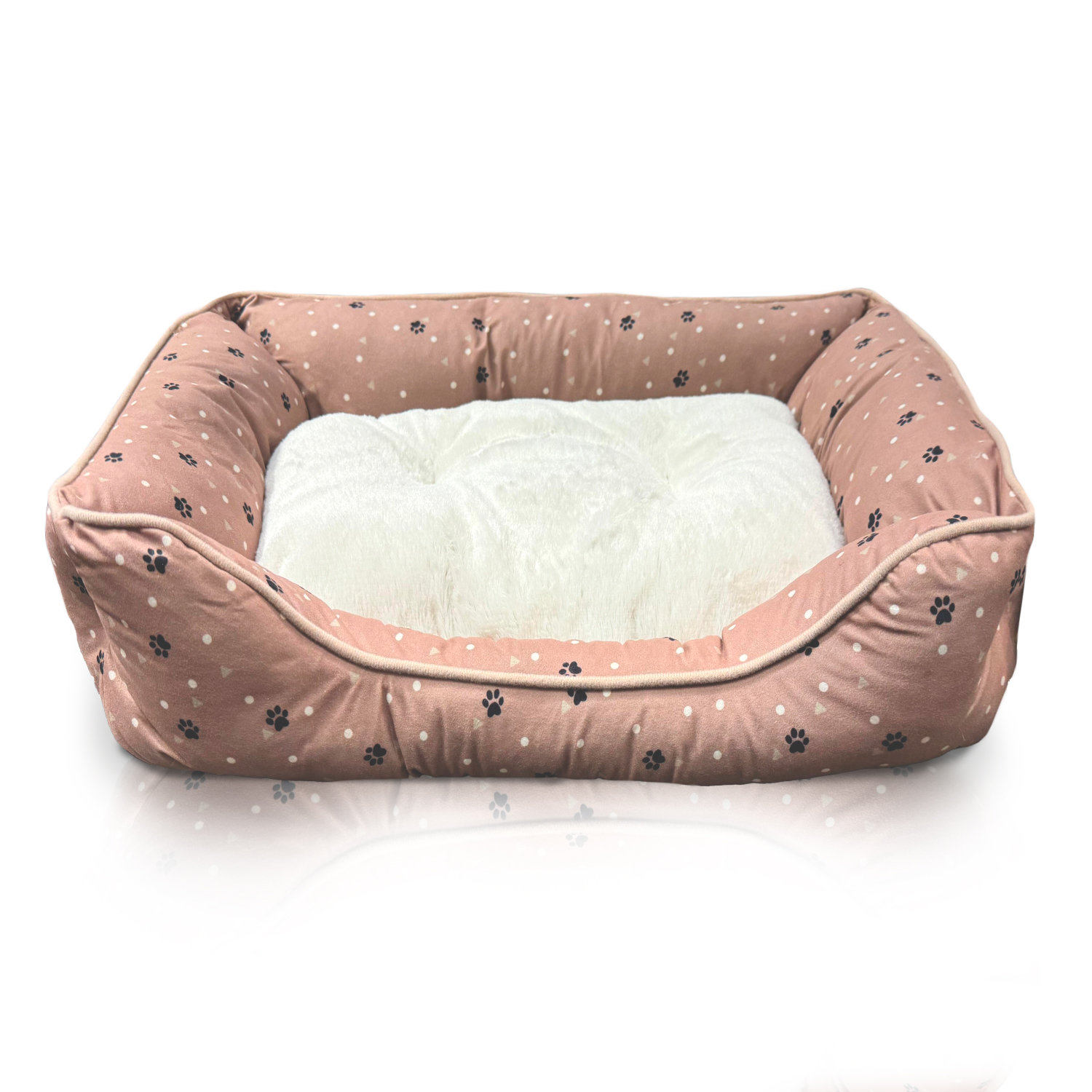 Tucker Murphy Pet™ Details Microsuede Pet Bed, Dog Beds for Small Dogs ...