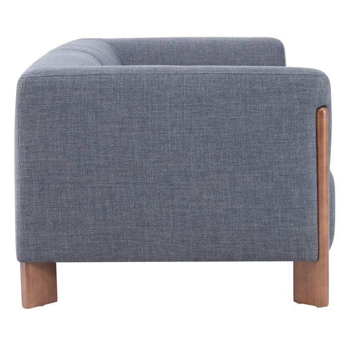 AllModern Wanetta 88'' Upholstered Sofa With Solid Wood Leg & Reviews ...