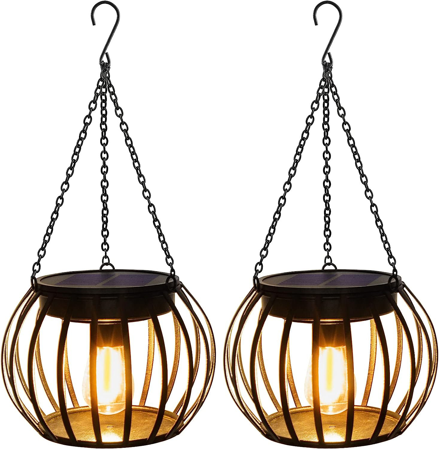 CG INTERNATIONAL TRADING 5.51'' Solar Powered Integrated LED Outdoor ...