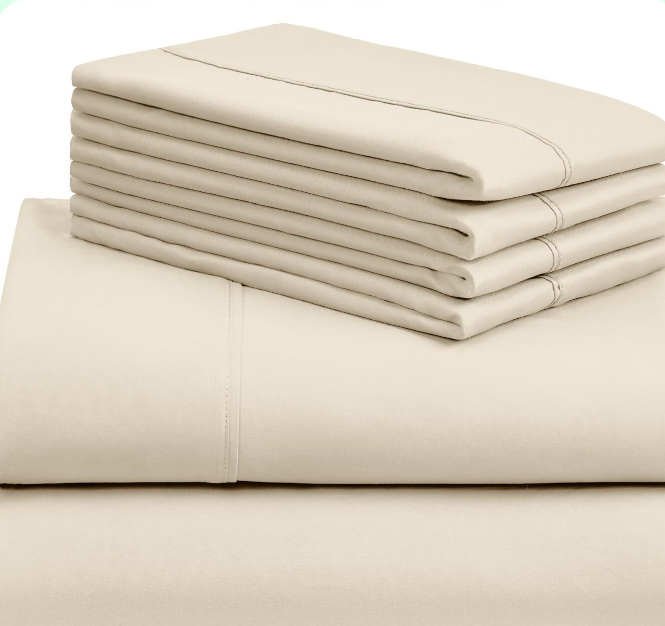 BRBCA EcoCool Rayon From Bamboo Queen Sheet Set - Deep Pockets, Wrinkle ...