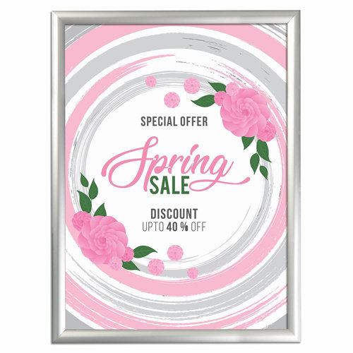 MT Displays Weatherproof Outdoor Snap Poster Frame | Wayfair