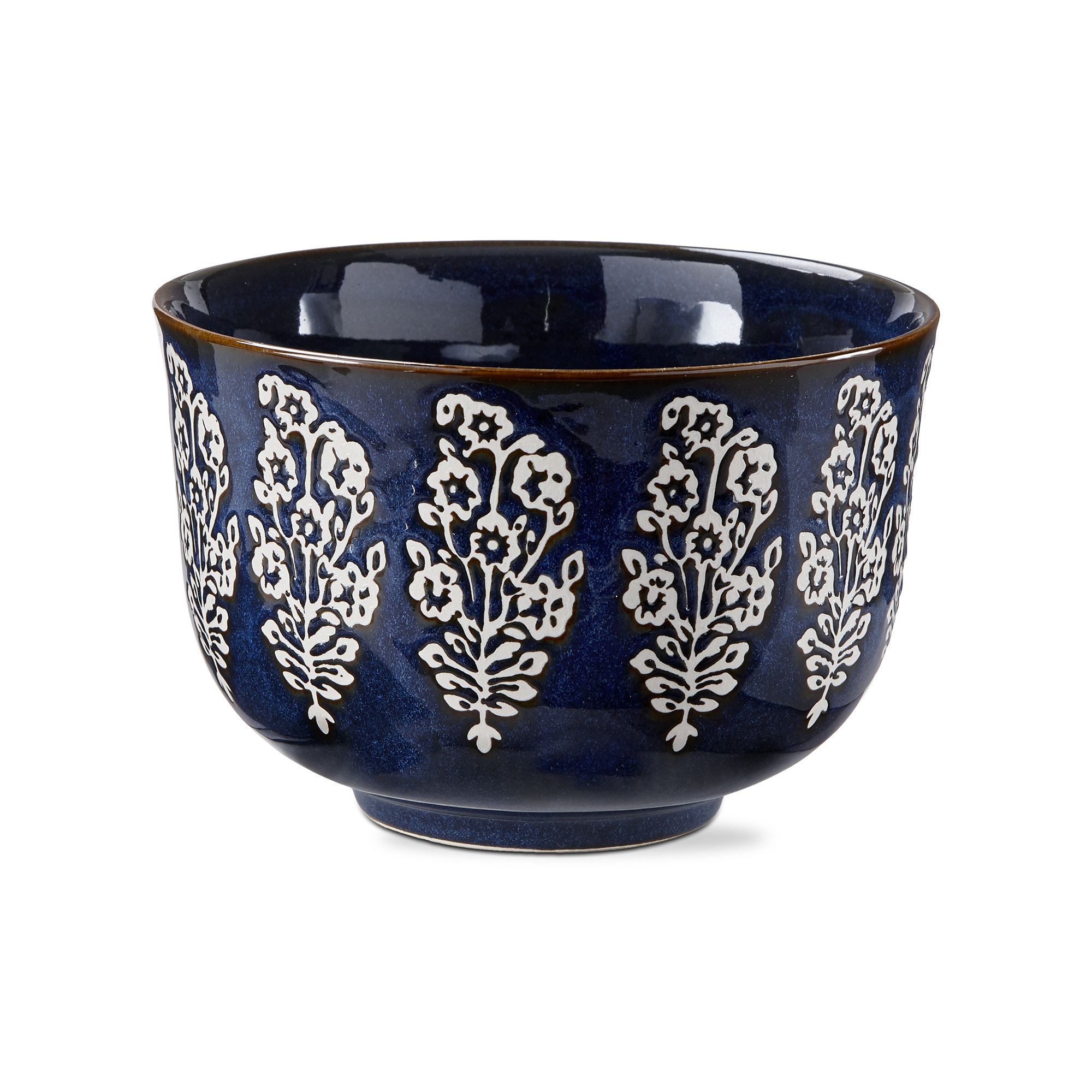 Dakota Fields Cottage Reactive Block Serve Bowl | Wayfair