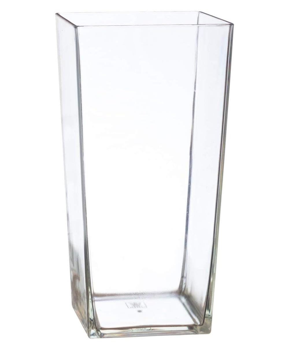 Latitude Run® Flower Vase Square Tapered Decorative Tabletop ...