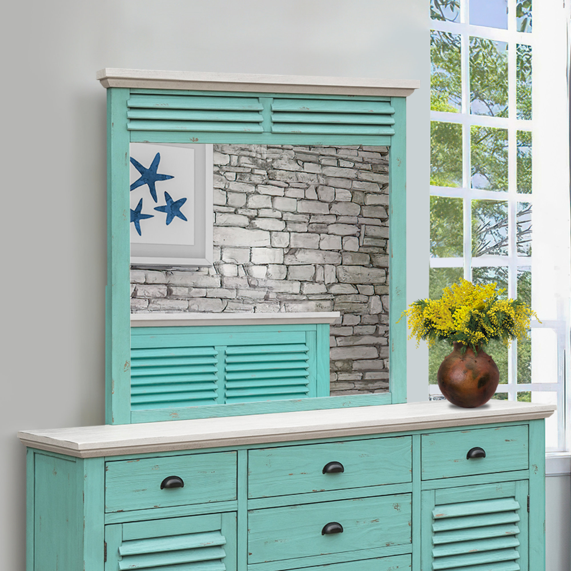 Rosecliff Heights Minneiska Accent/ Dresser Mirror | Wayfair