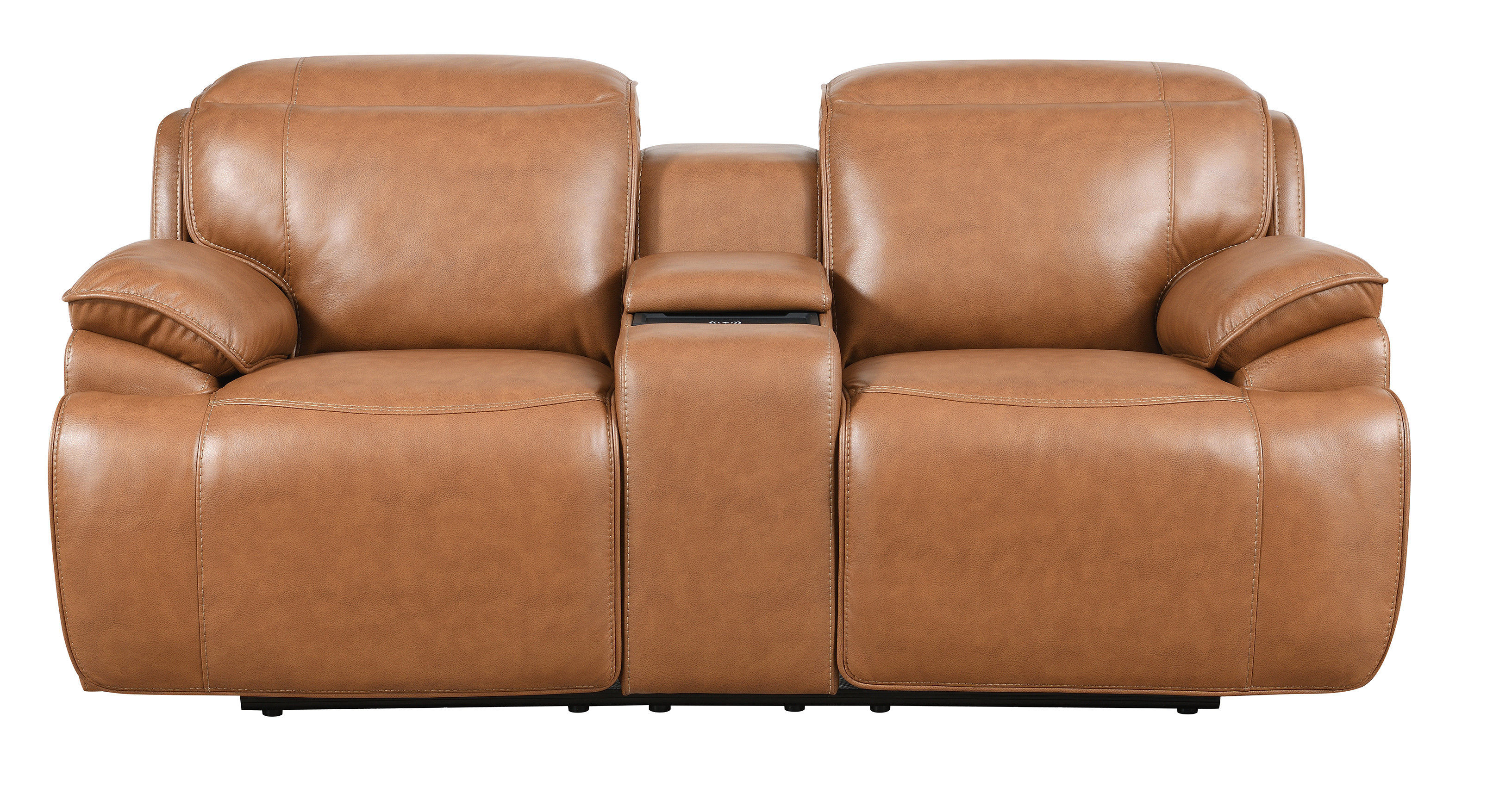 Latitude Run® Manhattan 78" Wide Dual Power Recliner Loveseat with ...