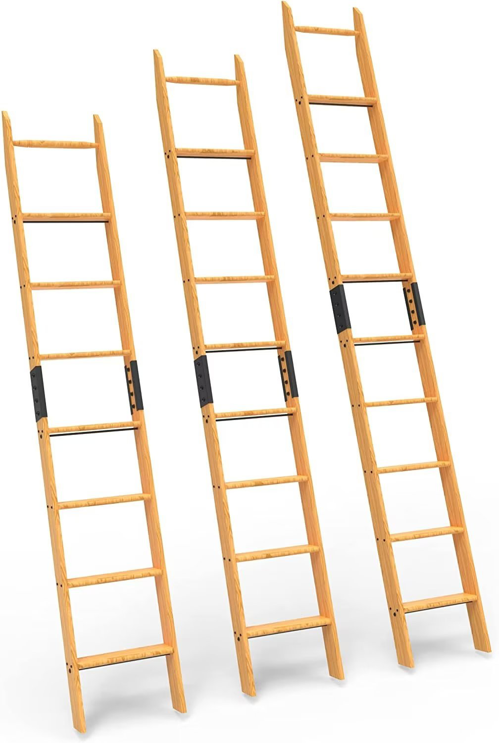 Loon Peak® Damirah 8 - Step Wood Ladder & Reviews | Wayfair