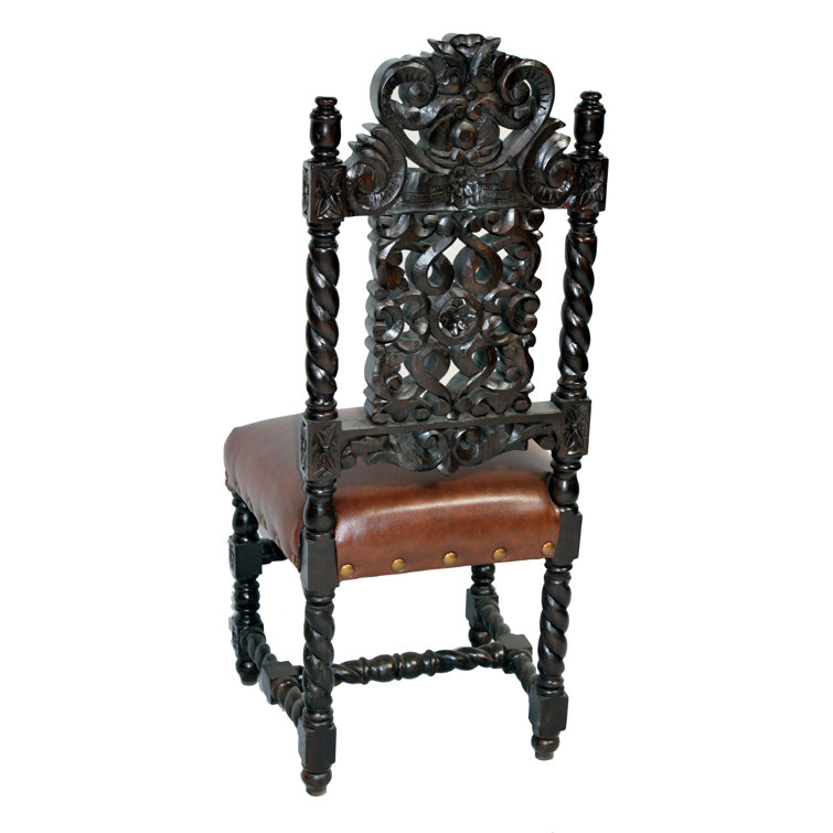 Home and Garden Direct Queen Anne Back Side Chair | Wayfair