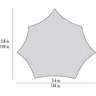 Co-t Rendezvous Sun Shield Wing Canopy - Ultralight Camping Shelter ...