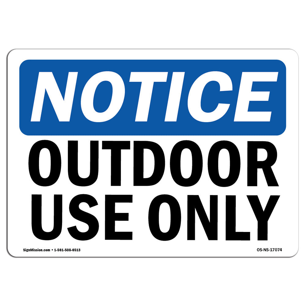 SignMission Outdoor Use Only Aluminum Sign 12 x 18 | Wayfair