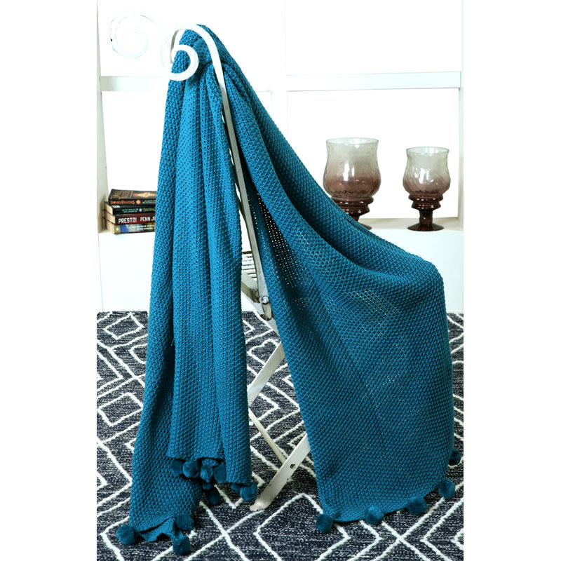 Excel Hometex Knitted Throw Blanket & Reviews | Wayfair