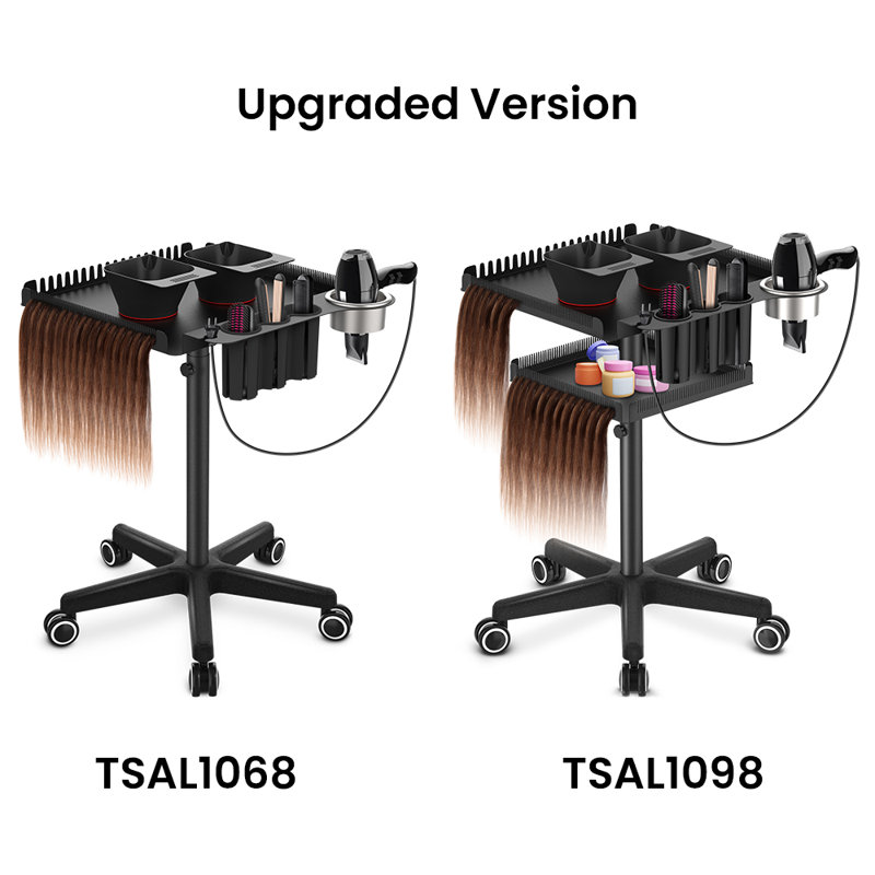 TASALON Metal Hairstylist Tray Utility Cart with Wheels & Reviews | Wayfair