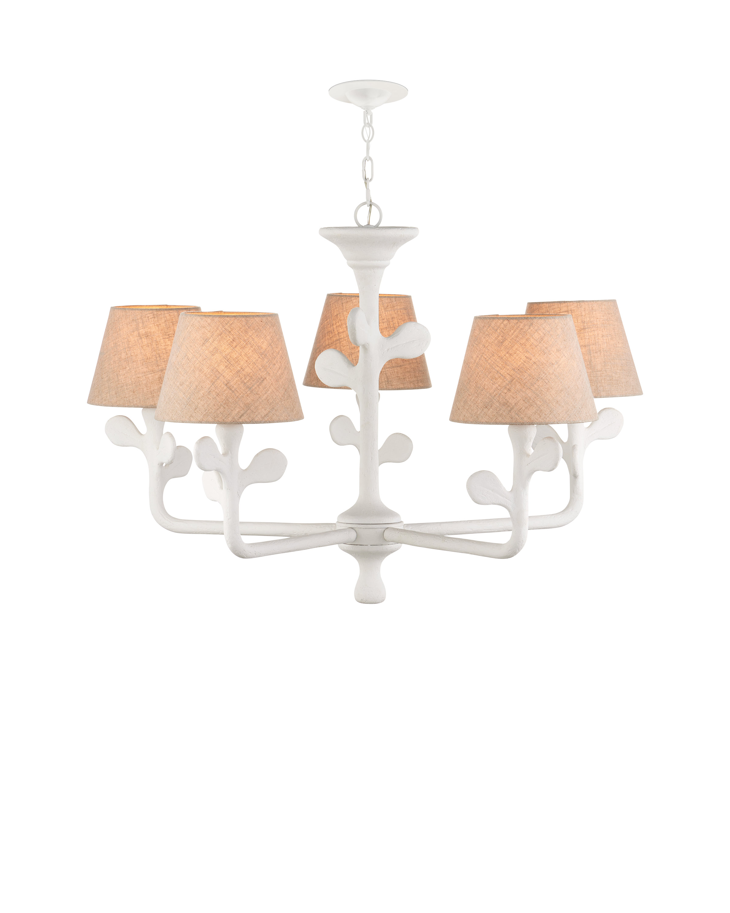 Currey & Company Charny 5 - Light Shaded Classic / Traditional ...