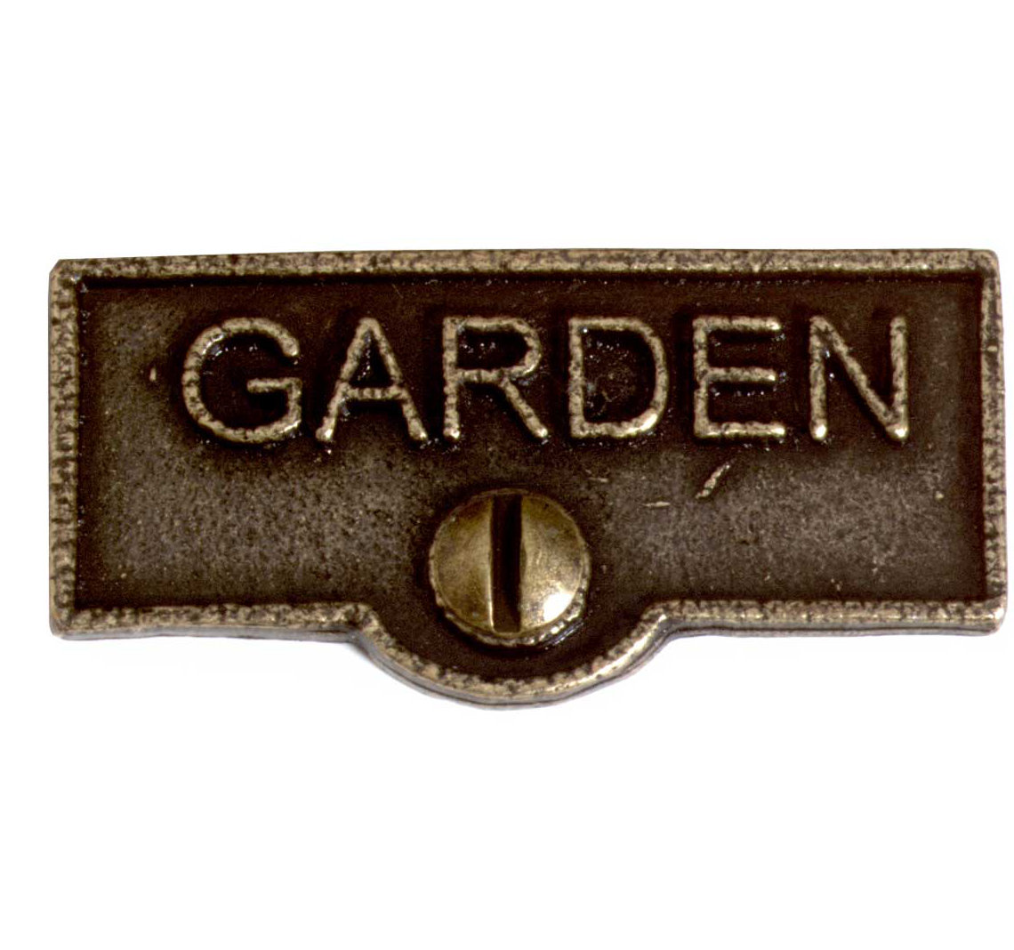 The Renovators Supply Inc. Garden Name Signs Labels Switch Plate Tag ...