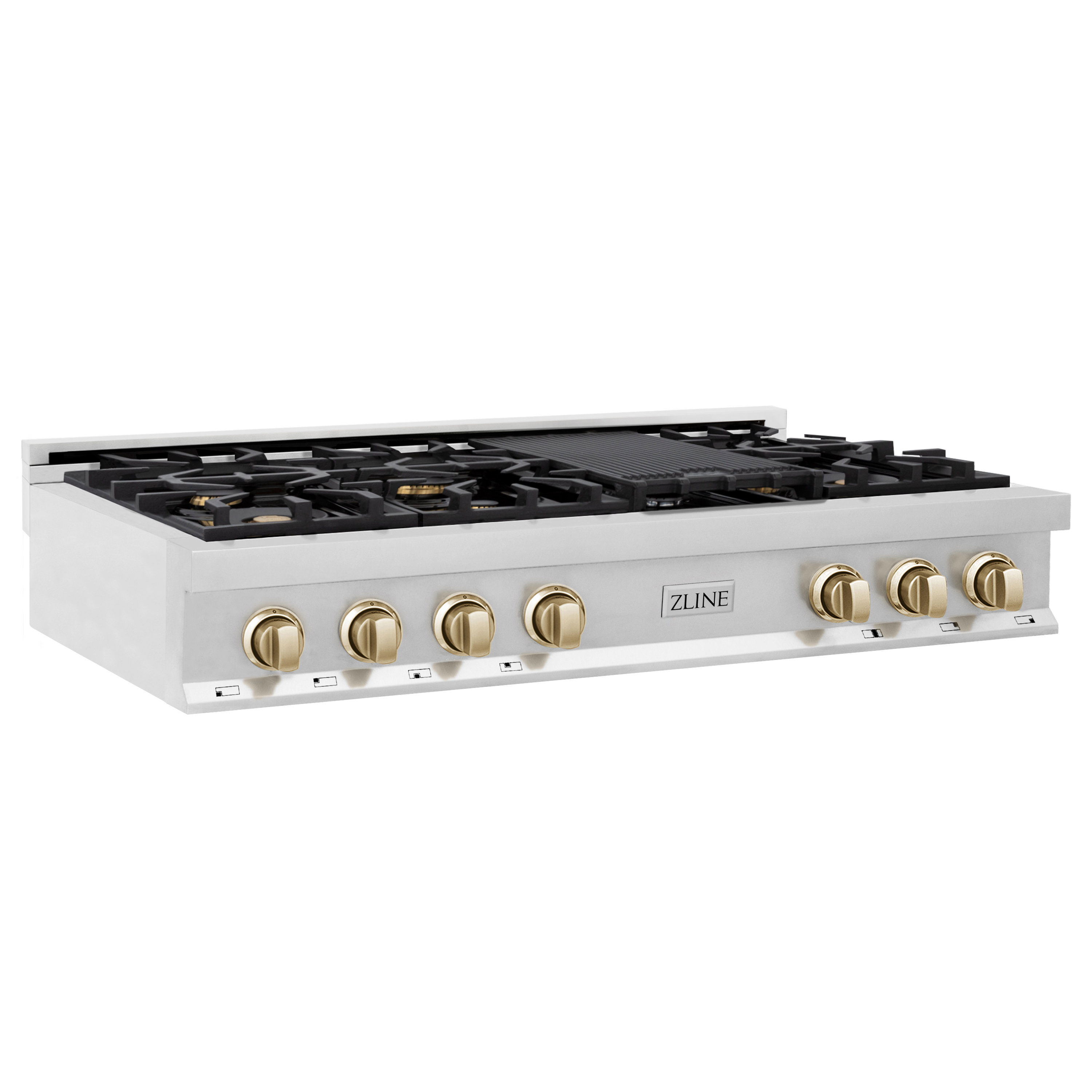 ZLINE Autograph Edition 48" Gas Cooktop with 7 Burners & Reviews ...