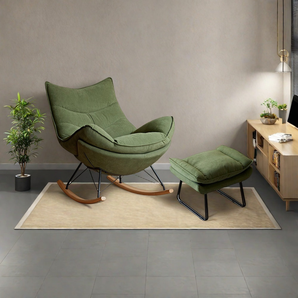 PPEDKS Ironwork bionic eggshell rocking chair | Wayfair