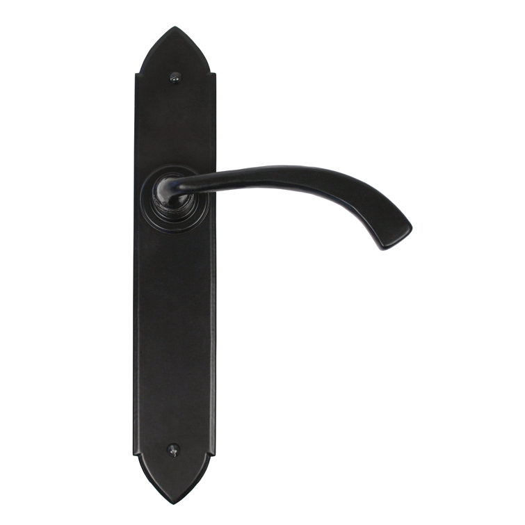 From The Anvil Gothic Curved Sprung Lever Latch Set | Wayfair.co.uk