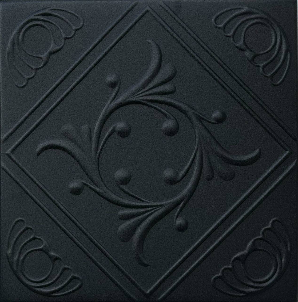 A La Maison Ceilings Diamond Wreath 1.6 ft. x 1.6 ft. Polystyrene Glue ...