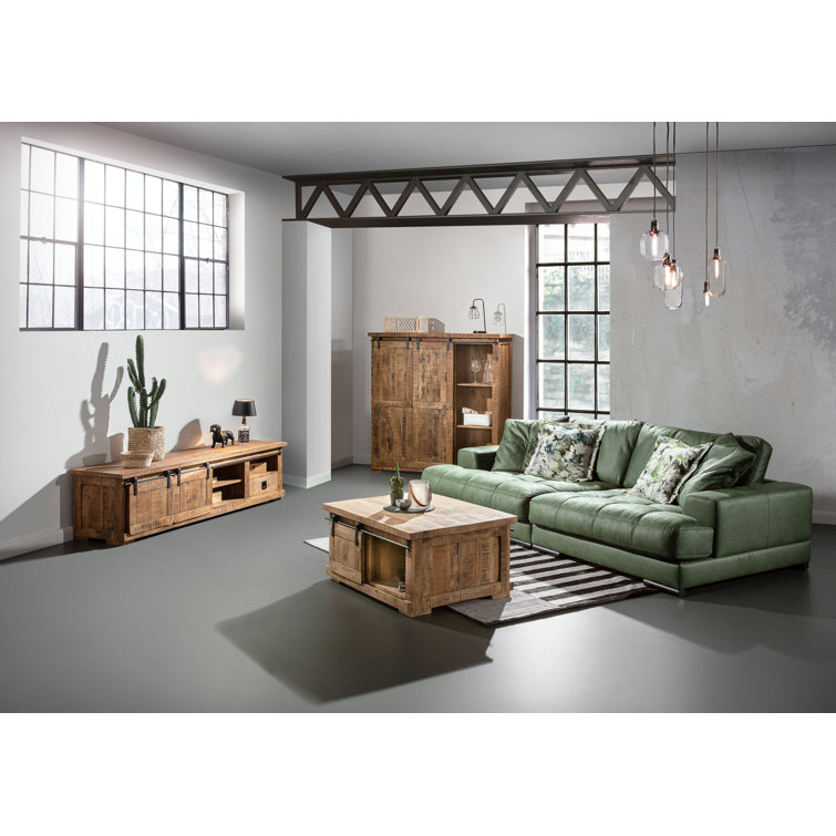 Brambly Cottage Fynley Solid Wood TV Furniture for TVs up to 70 ...