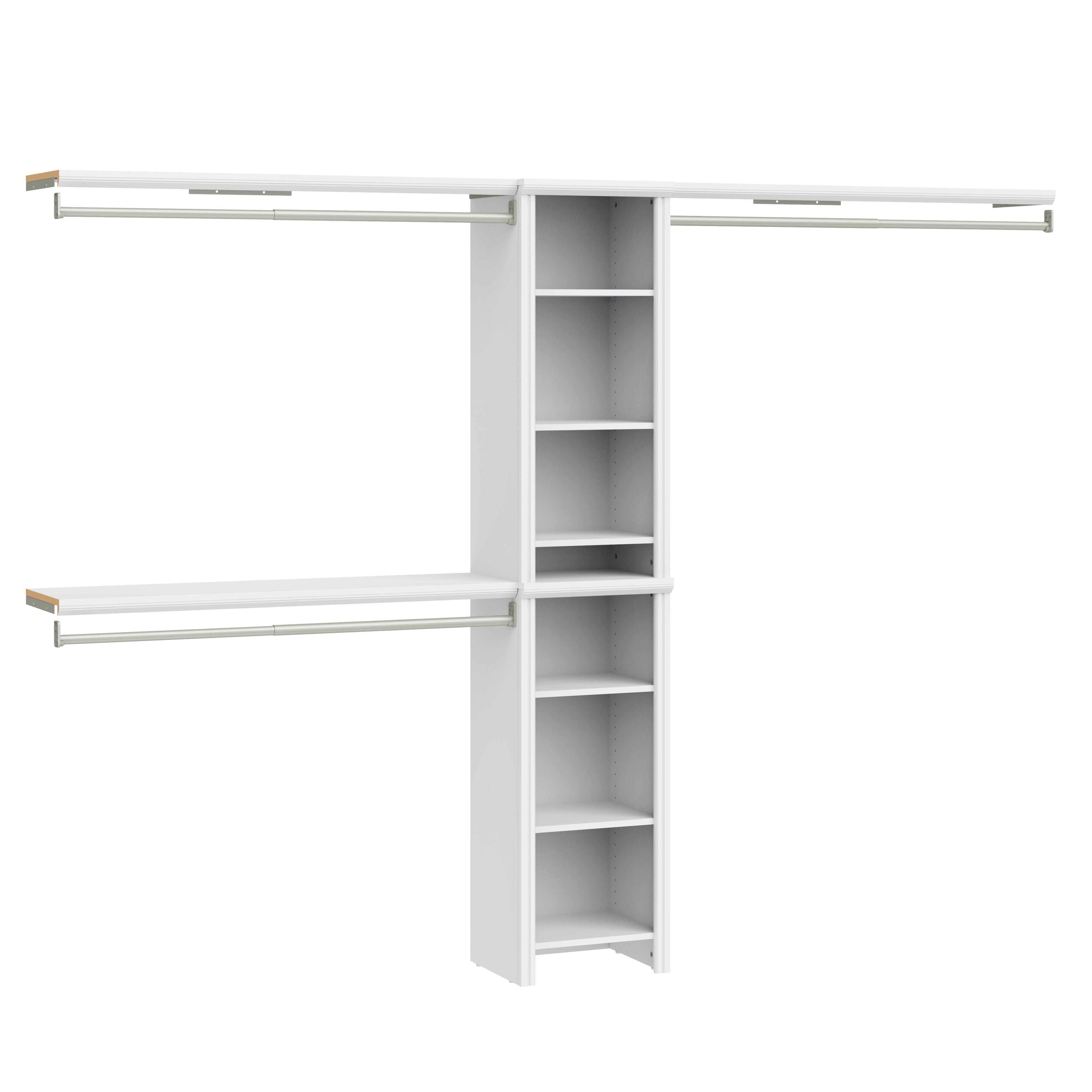 ClosetMaid Impressions 16" Closet Tower With Top Shelves | Wayfair