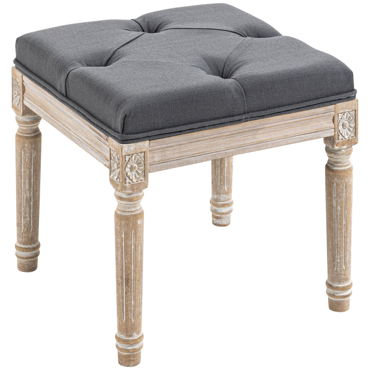 Ophelia & Co. Modern Ottoman Ottoman Living, Tufted Ottoman | Wayfair