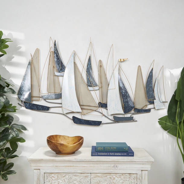 Longshore Tides Hanging Metal Wall Décor & Reviews - Wayfair Canada