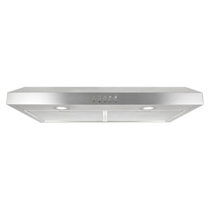 Cosmo 30 in. Delta Collection Under Cabinet Range Hood, 3 Speed Exhaust ...