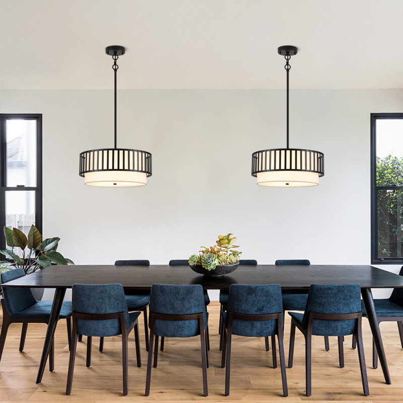 Ebern Designs Weisler 1 - Drum Chandeliers for Dining Room | Wayfair