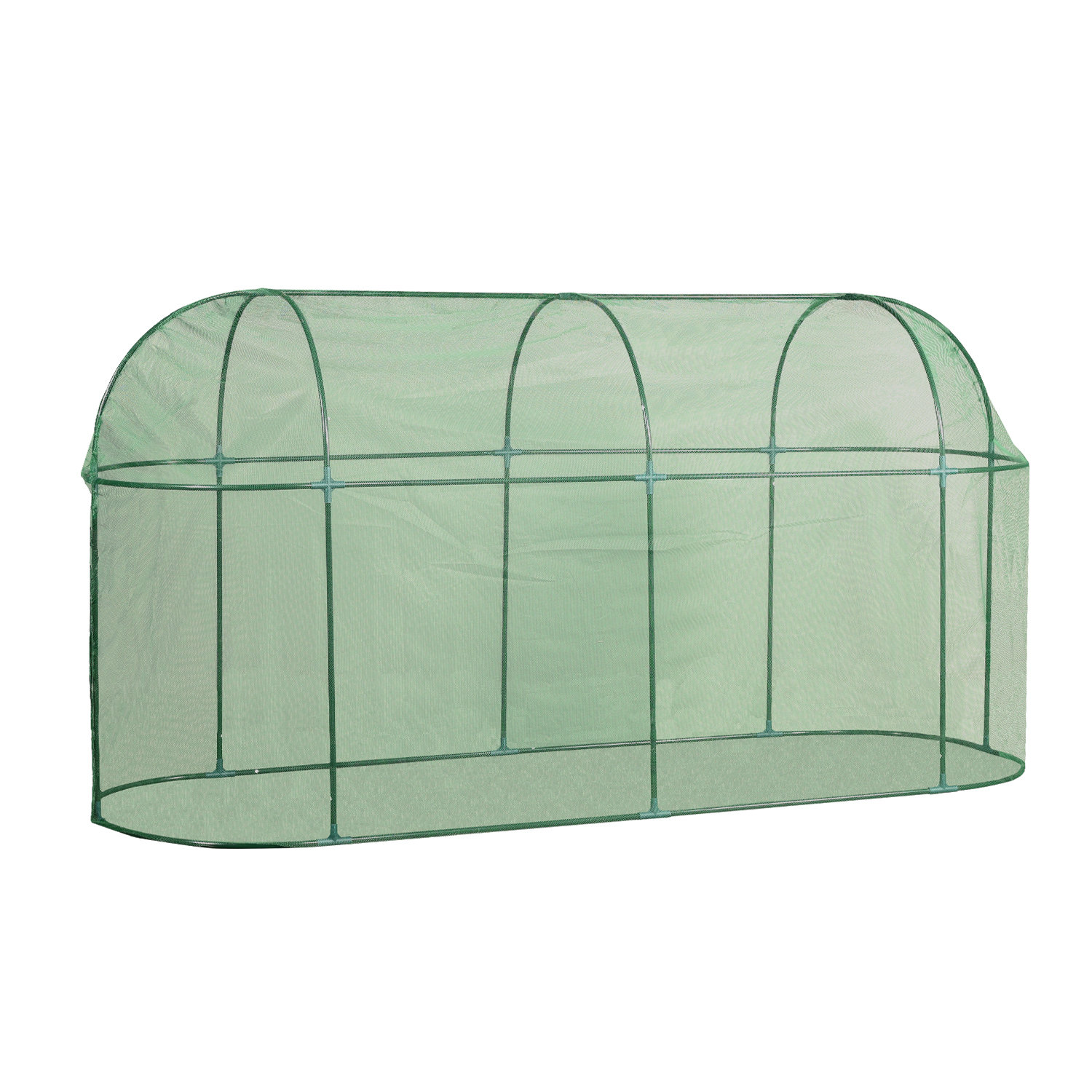 Aoodor Crop Cage 10' x 3.3' x 5' Plant Protection Tent, Fruit Cage ...