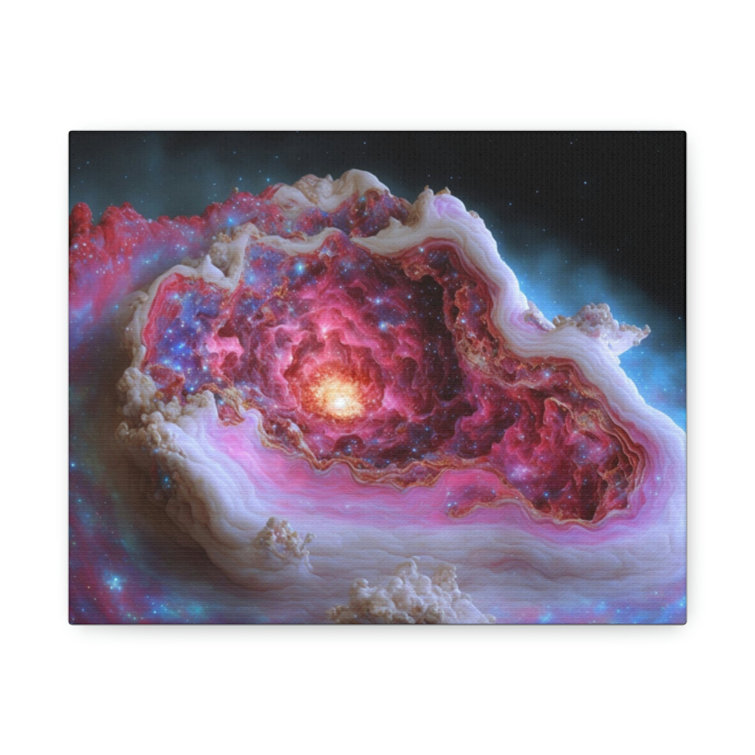 Brayden Studio® Galaxy On Canvas by Leonardo Da Vinci Print | Wayfair