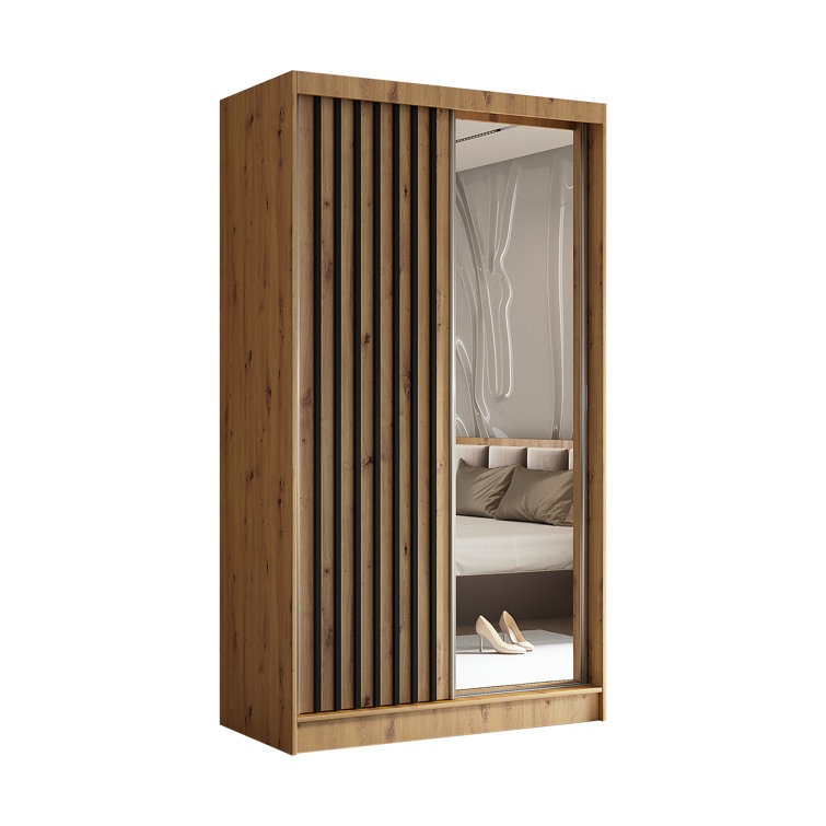 Latitude Run Logyn 2 Door Sliding Wardrobe | Wayfair.co.uk