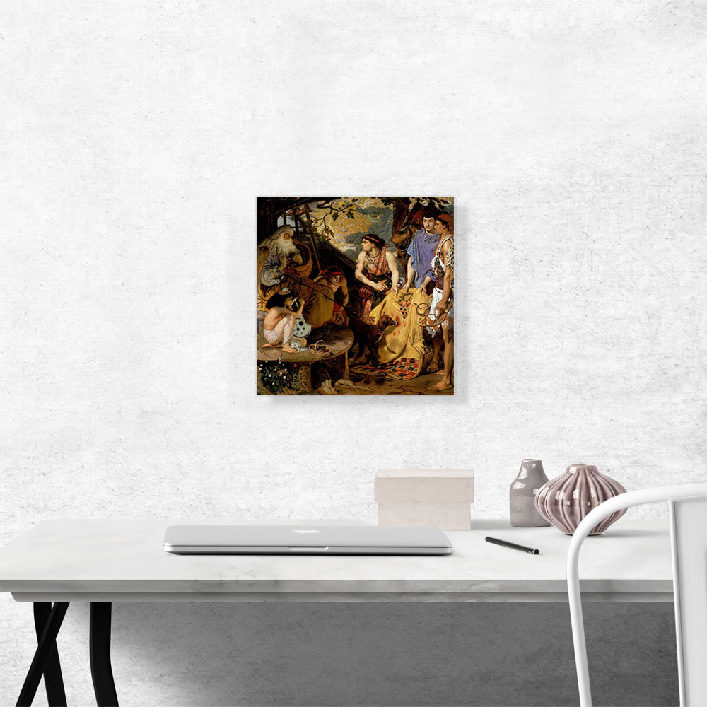 ARTCANVAS Jacob And Joseph''s Coat Canvas Art Print By Ford Madox Brown ...